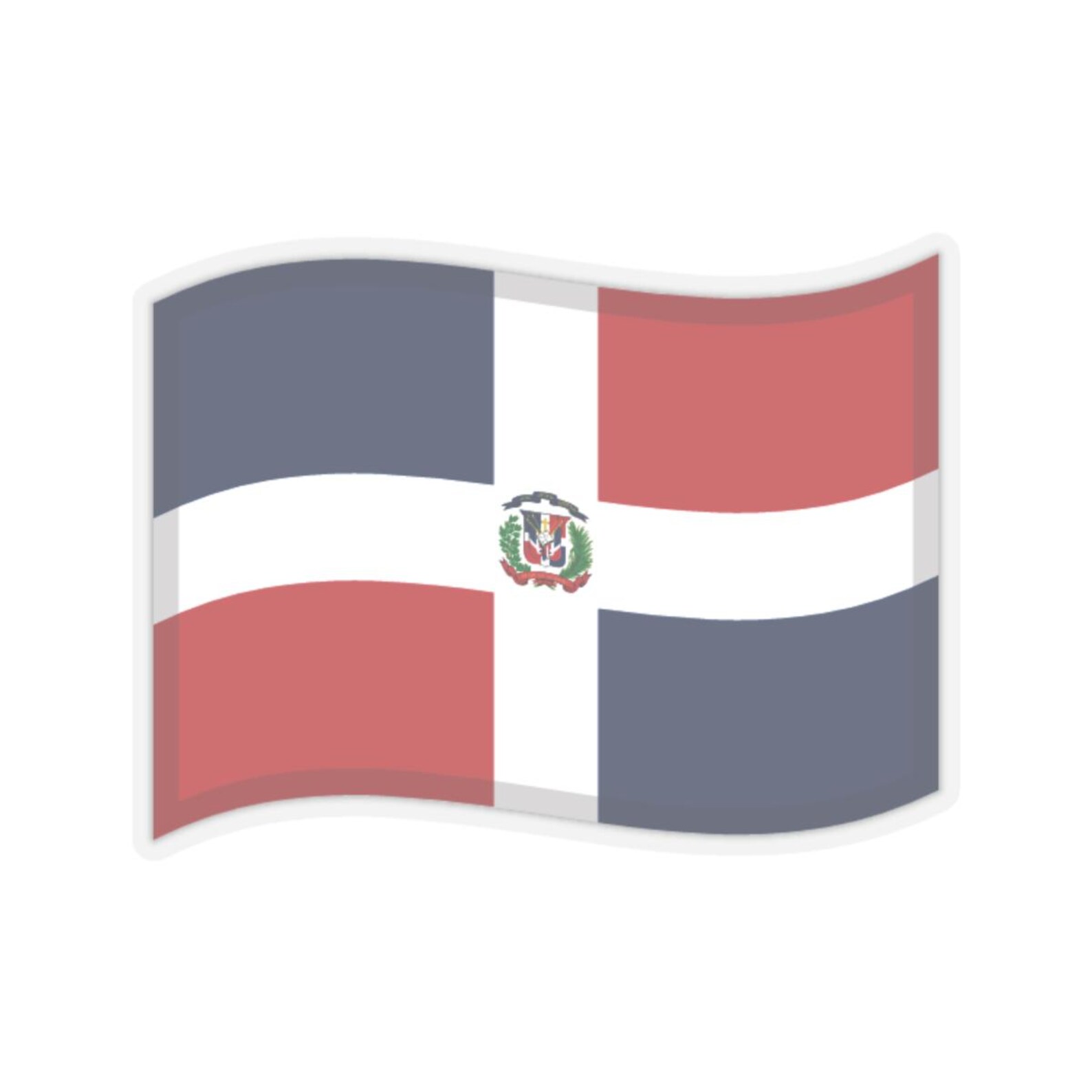Dominican Republic Flag Sticker | Fun Sticker Decorations | Fun Gift ...