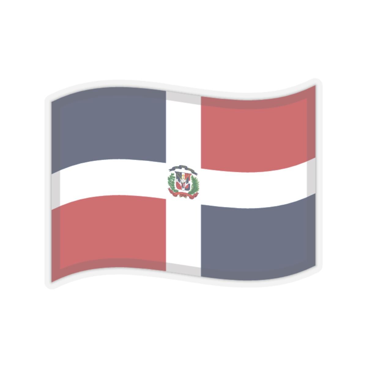Dominican Republic Flag Sticker | Fun Sticker Decorations | Fun Gift ...