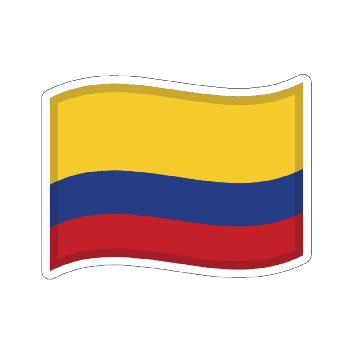 Colombian Flag Sticker| Colombia | Fun Sticker Decorations | Fun Gift ...