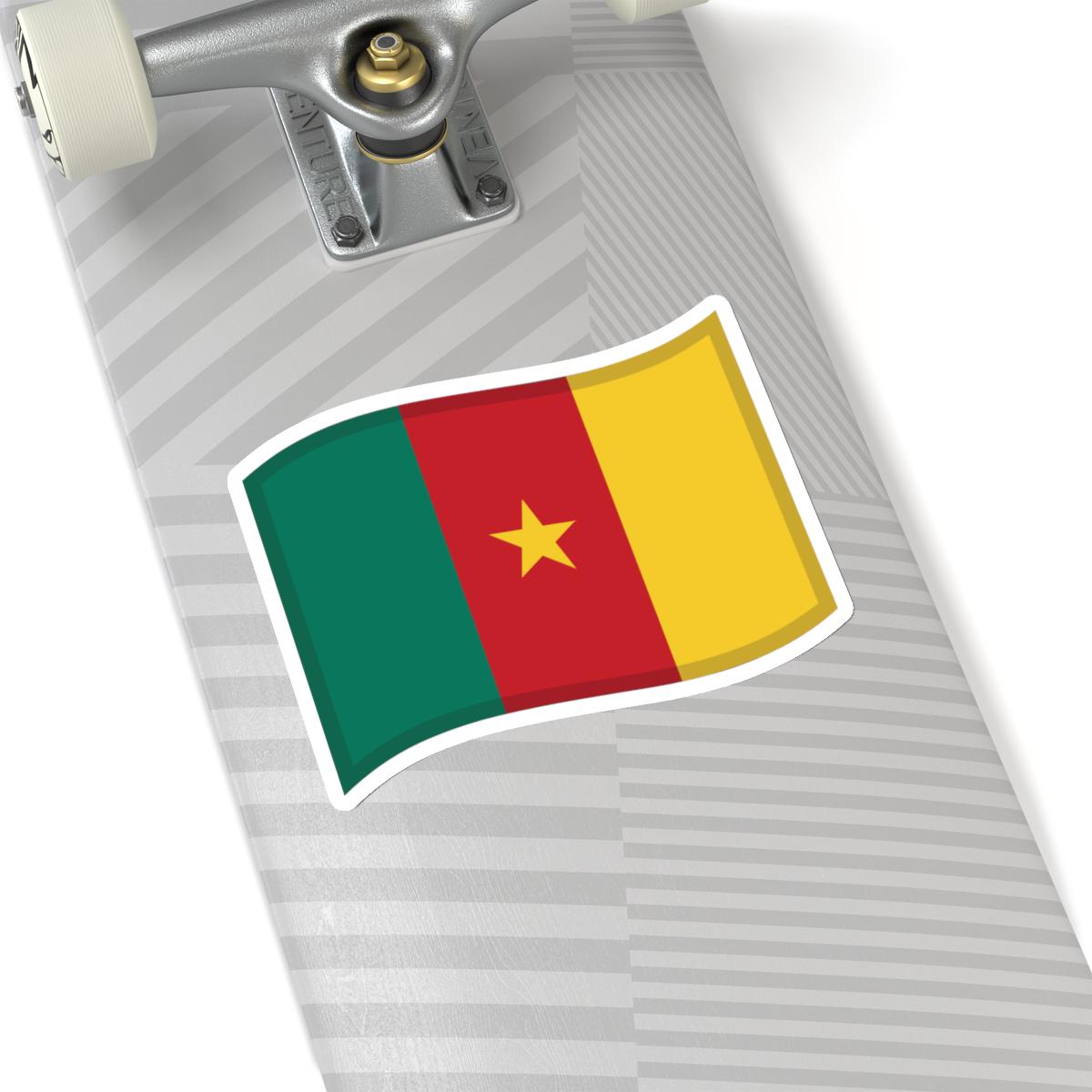 Cameroon Flag Sticker | Fun Sticker Decorations | Fun Gift | Laptop ...