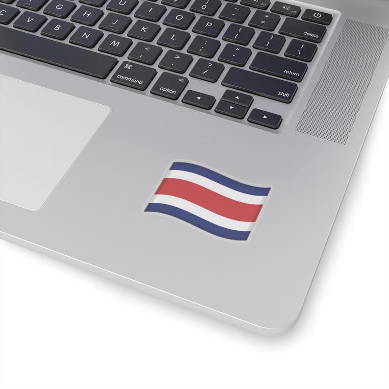 Costa Rica Flag Sticker | Fun Sticker Decorations | Fun Gift | Laptop ...