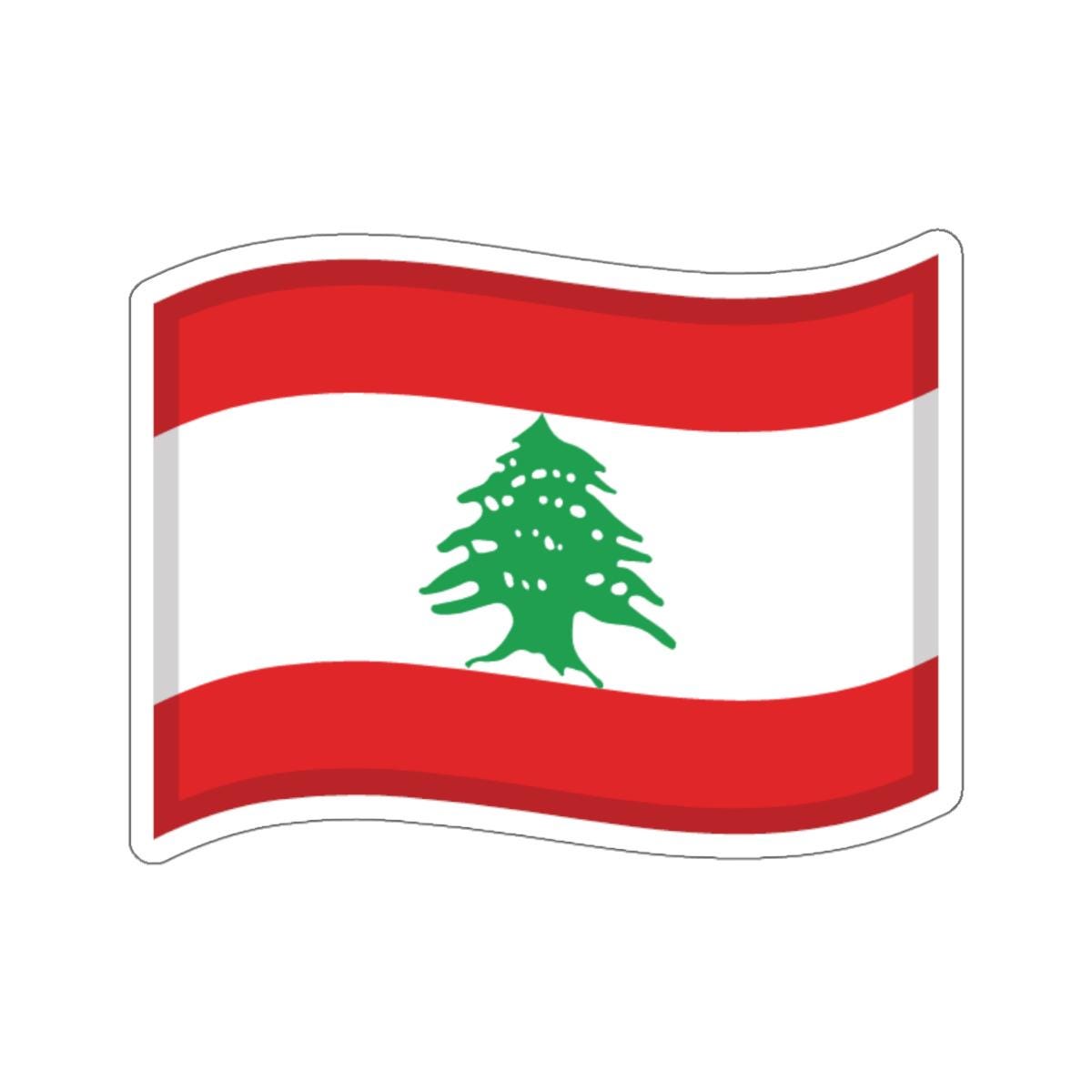 Lebanon Flag Sticker | Lebanese Flag | Fun Sticker Decoration | Fun ...