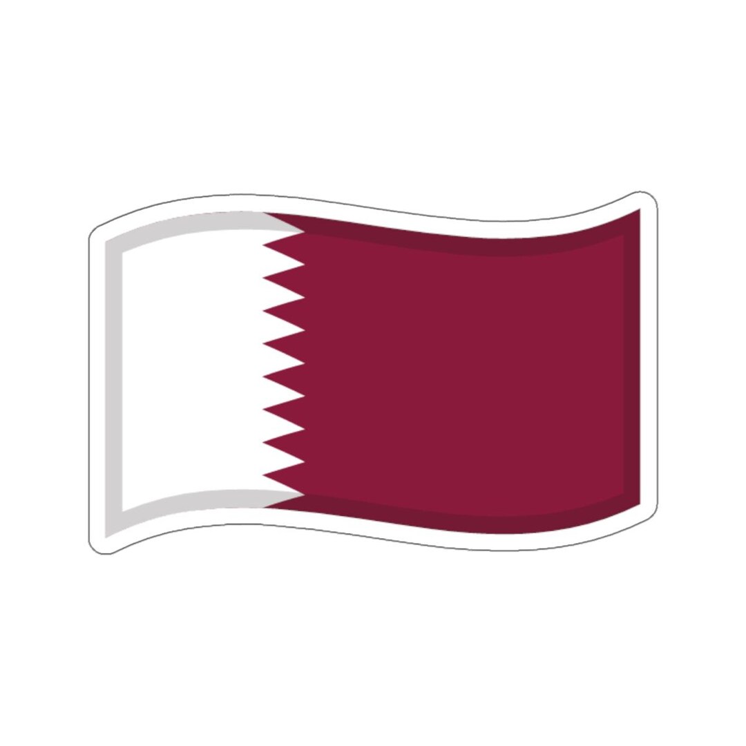 Qatar Flag Sticker | Qatari Flag | Fun Sticker Decoration | Fun Gift ...