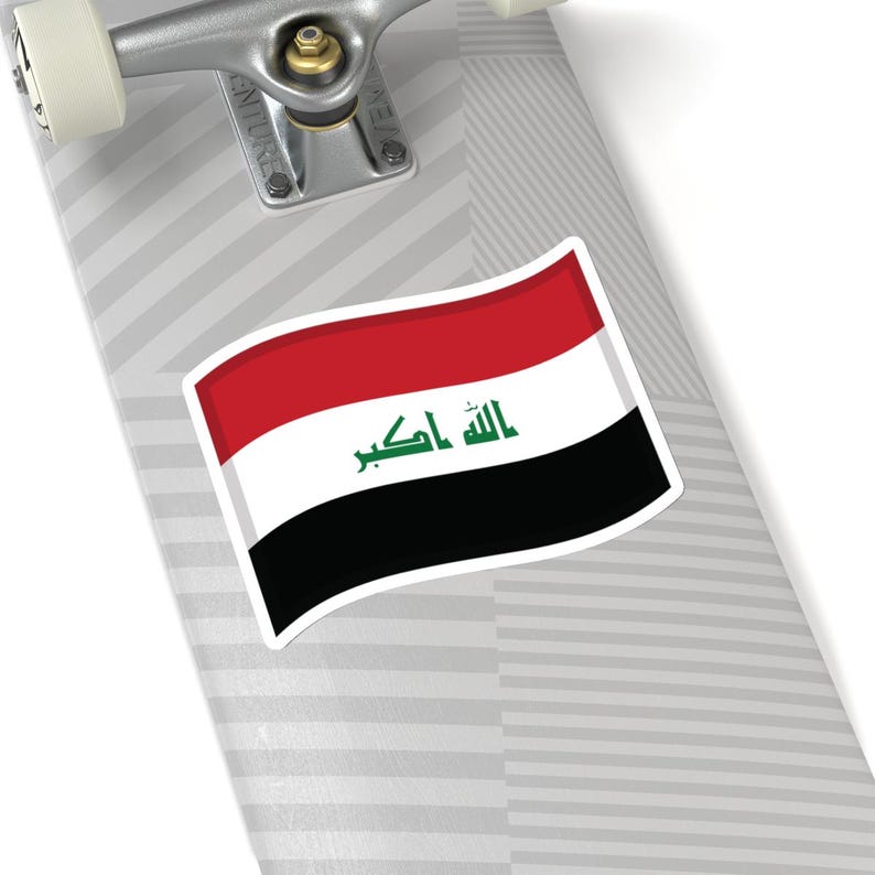 Iraq Flag Sticker | Iraqi Flag | Fun Sticker Decoration | Fun Gift ...