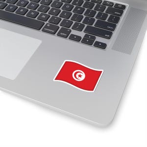Tunisia Flag Sticker | Tunisian Flag | Fun Sticker Decoration | Fun ...
