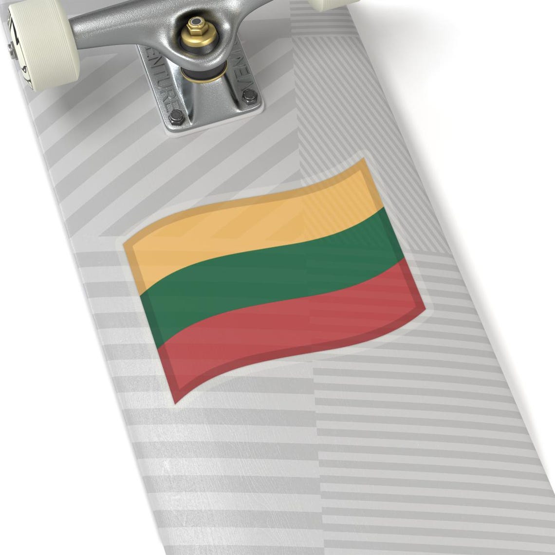 Lithuania Flag Sticker | Lithuanian Flag | Fun Sticker Decoration | Fun ...