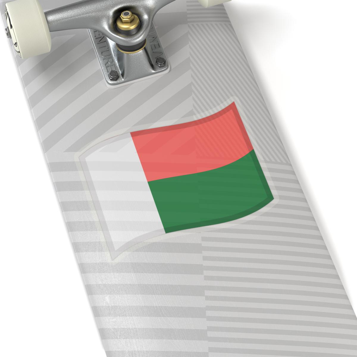 Madagascar Flag Sticker | Fun Sticker Decoration | Fun Gift | Laptop ...