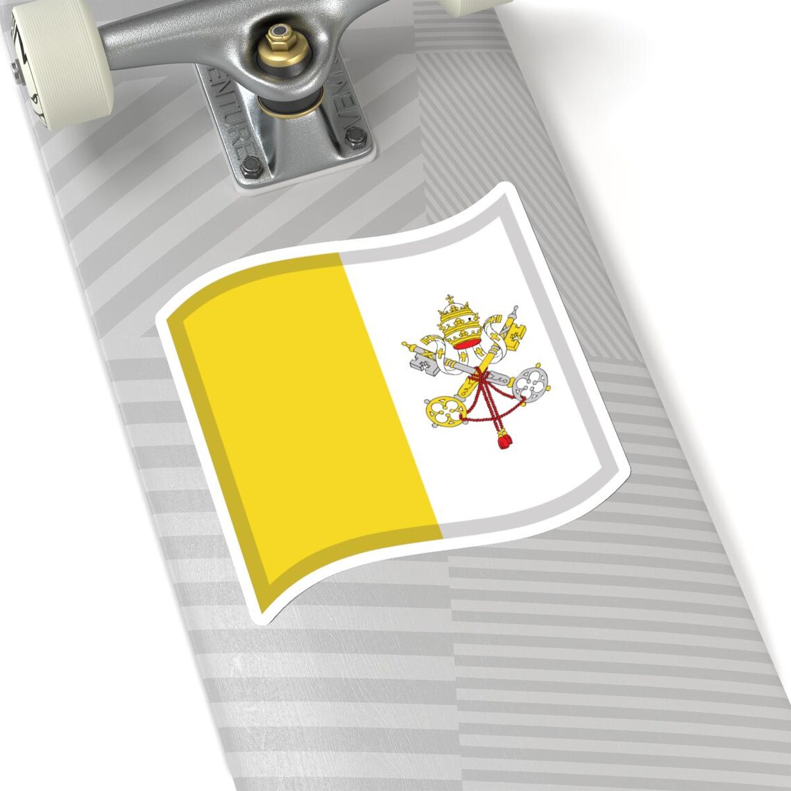 Vatican City Flag Sticker | Fun Sticker Decorations | Fun Gift | Laptop ...