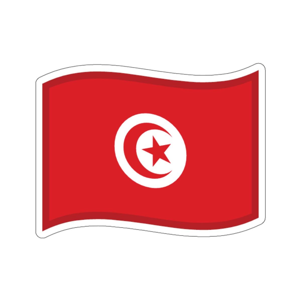 Tunisia Flag Sticker | Tunisian Flag | Fun Sticker Decoration | Fun ...