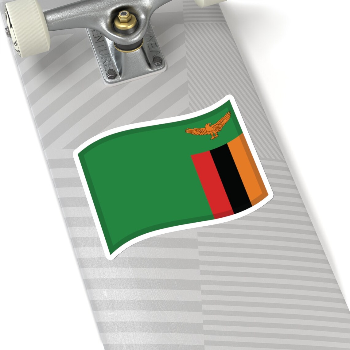 Zambian Flag Sticker | Zambia | Fun Sticker Decorations | Fun Gift ...