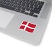Denmark Flag Sticker | Danish Flag | Fun Sticker Decorations | Fun Gift | Laptop Stickers ...
