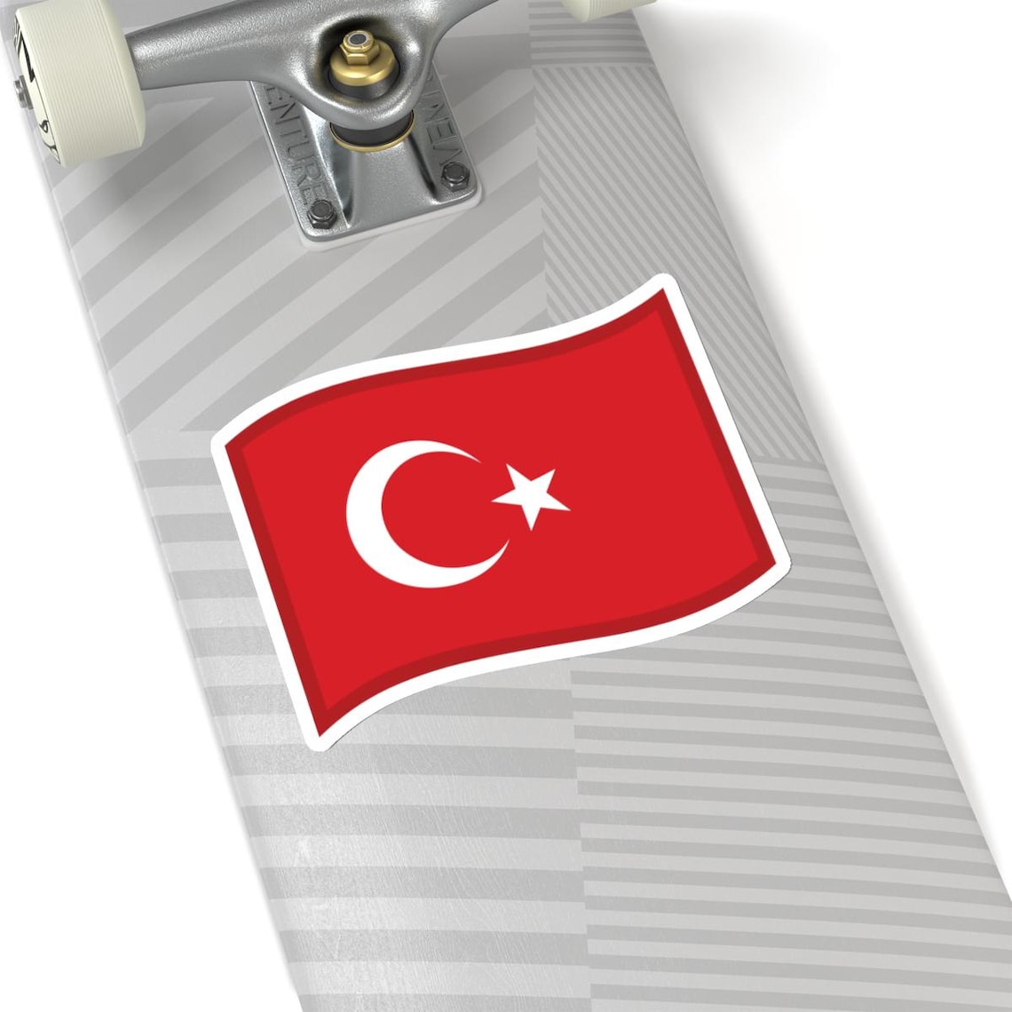 Turkiye Flag Sticker | Turkish Flag | Fun Sticker Decoration | Fun Gift ...