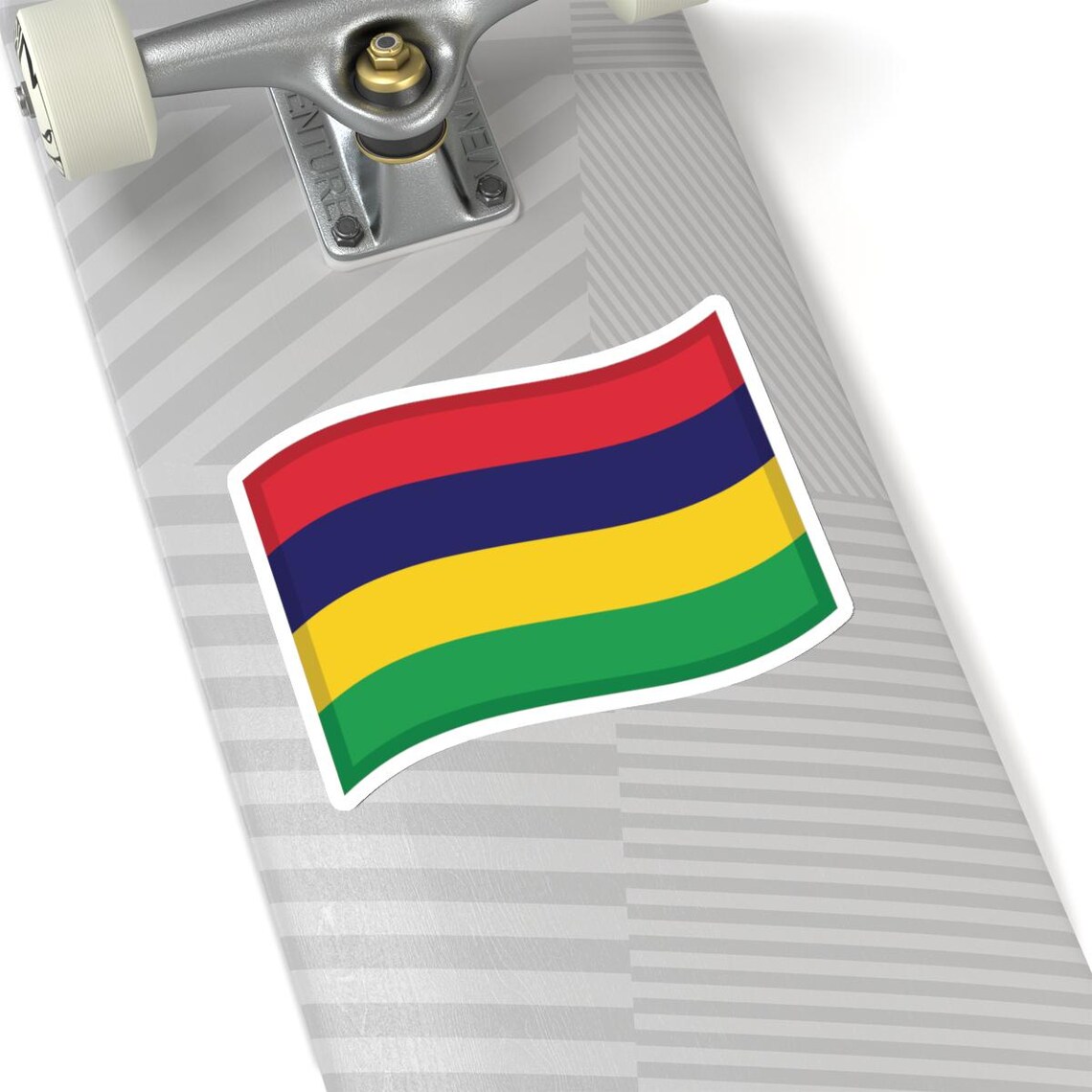Mauritius Flag Sticker | Fun Sticker Decoration | Fun Gift | Laptop ...
