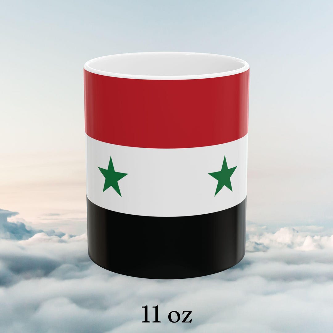 Syria Flag Coffee Mug, Coffee Cup - Etsy