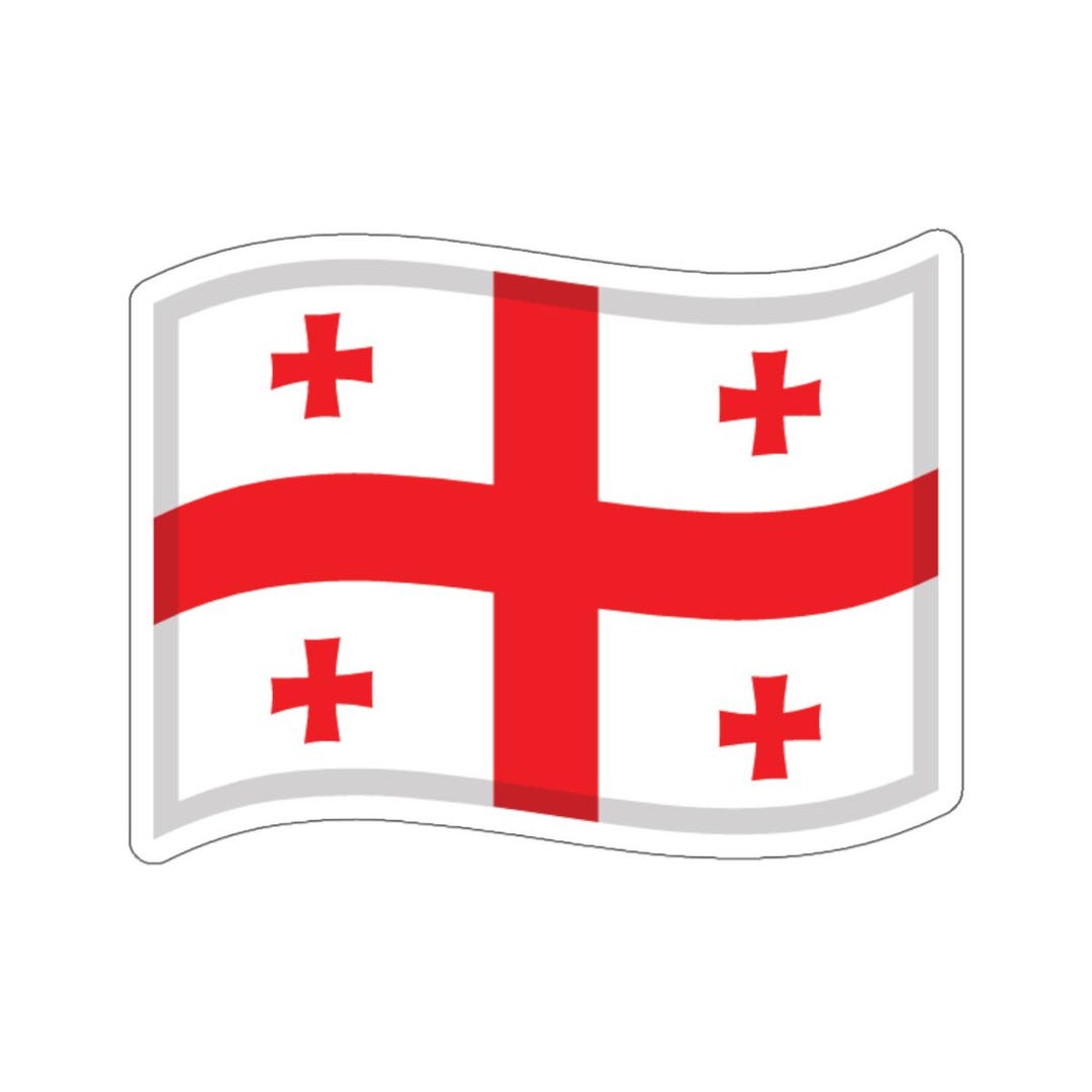Georgia Flag Sticker | Georgian Flag | Fun Sticker Decoration | Fun ...