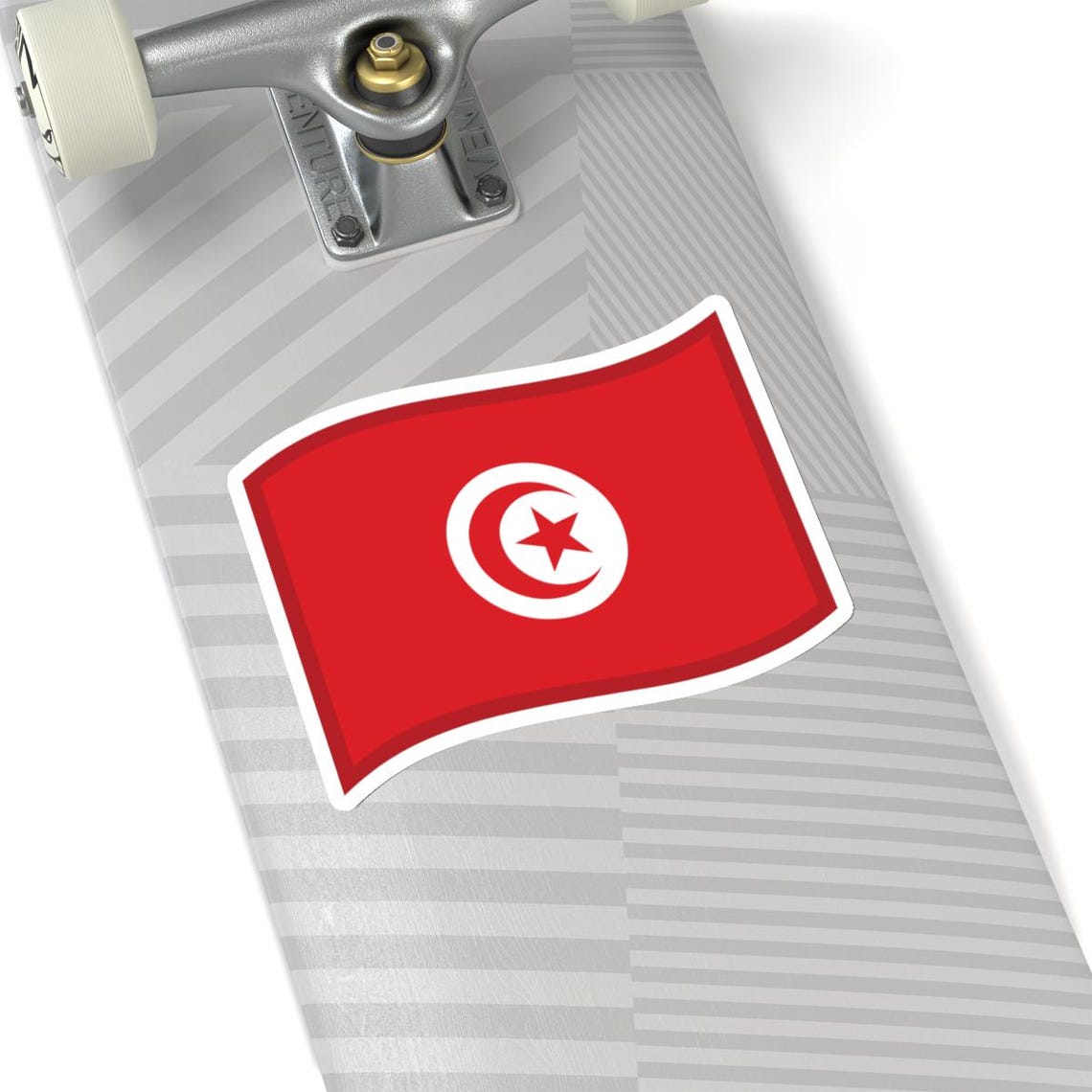 Tunisia Flag Sticker | Tunisian Flag | Fun Sticker Decoration | Fun ...