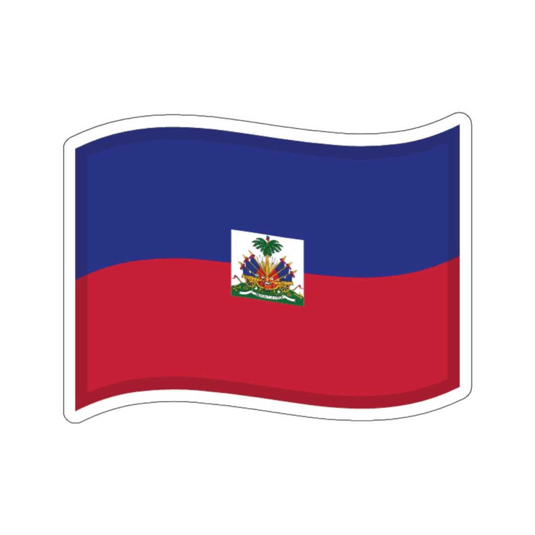 Haiti Flag Sticker | Haitian Flag | Fun Sticker Decoration | Fun Gift ...