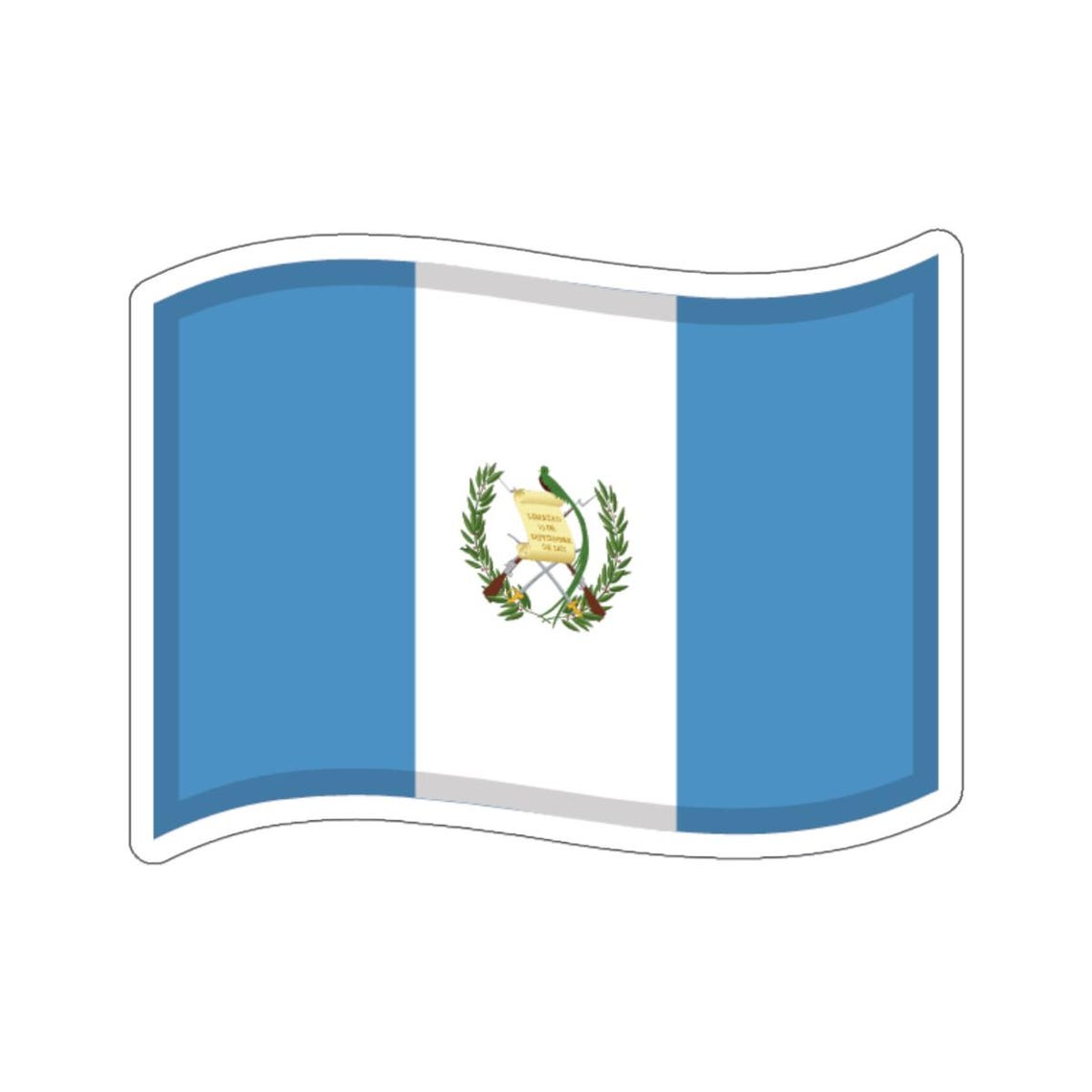 Guatemala Flag Sticker | Guatemalan Flag | Fun Sticker Decoration | Fun ...