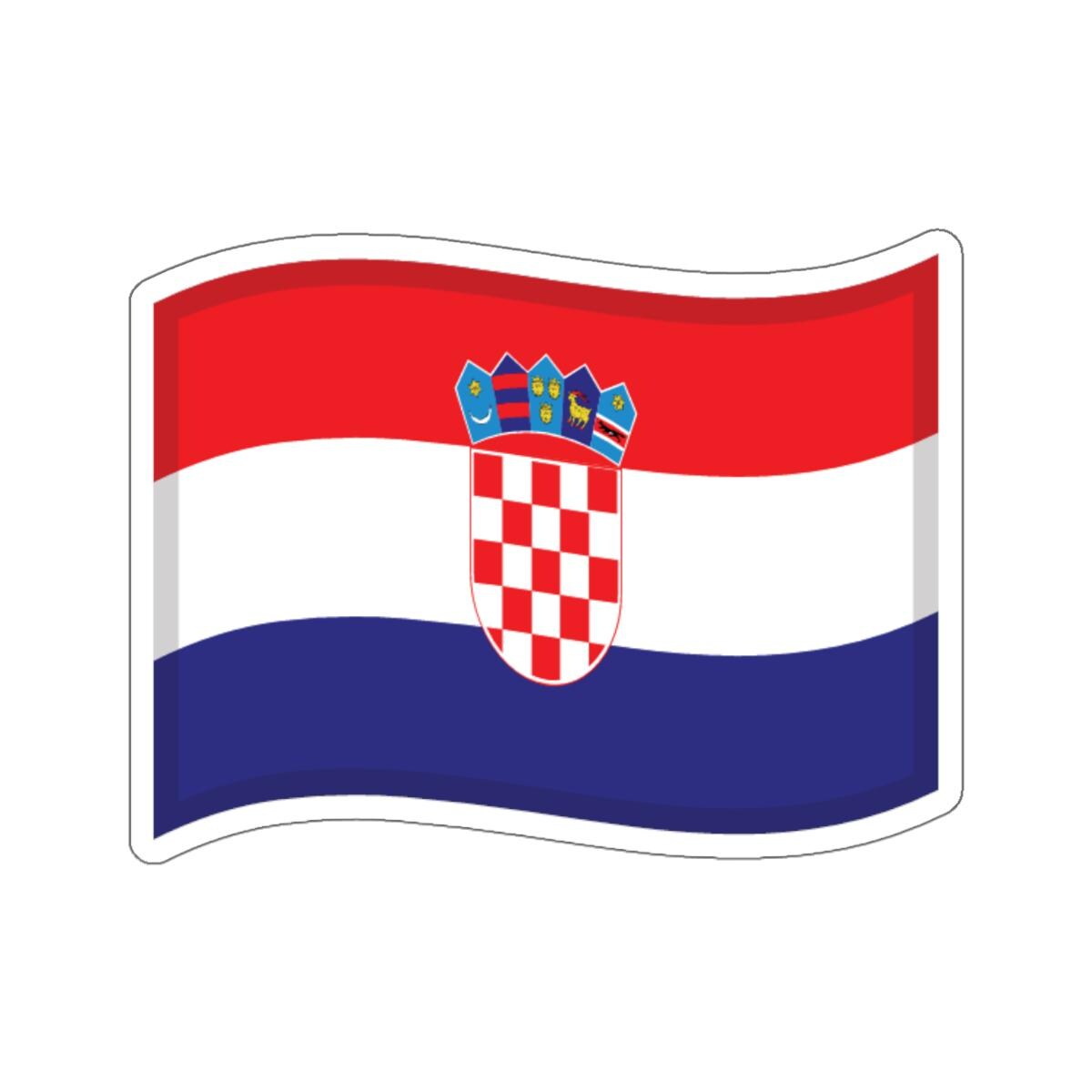 Croatia Flag Sticker | Croatian Flag | Fun Sticker Decorations | Fun ...
