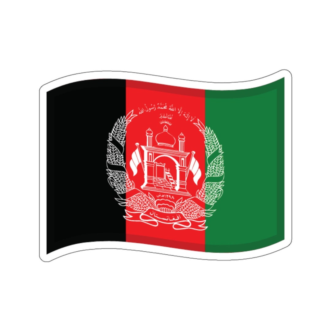 Afghanistan Flag Sticker | Afghan Flag | Fun Sticker Decorations | Fun ...