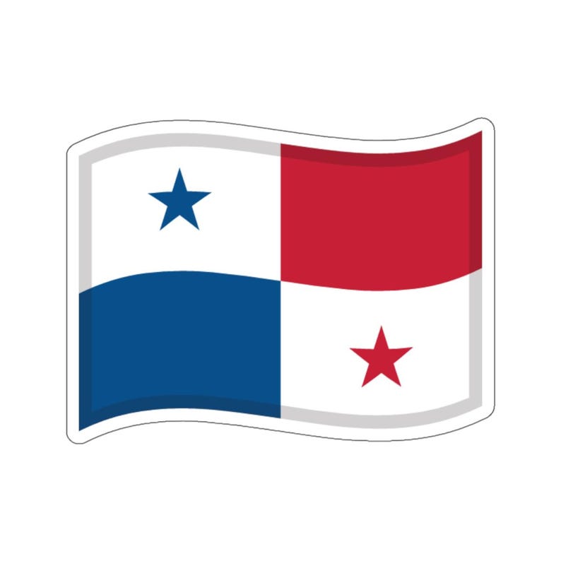 Panama Flag Sticker | Panamanian Flag | Fun Sticker Decoration | Fun ...