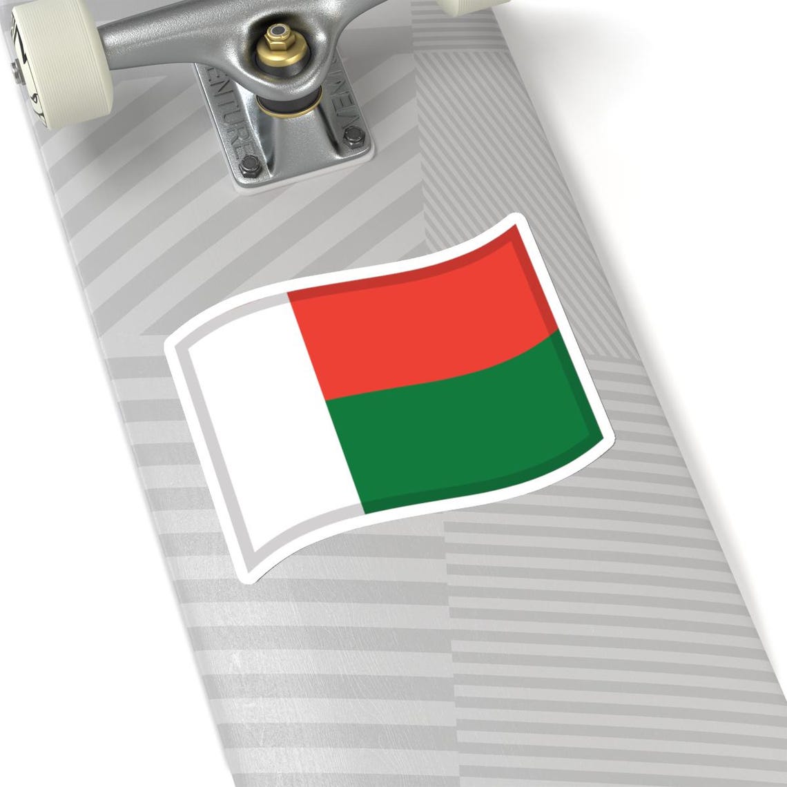 Madagascar Flag Sticker | Fun Sticker Decoration | Fun Gift | Laptop ...