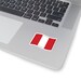 Peruvian Flag Sticker | Peru Flag | Fun Sticker Decorations | Fun Gift ...
