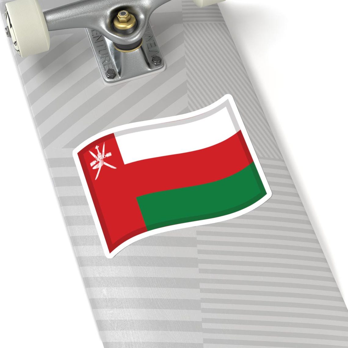 Oman Flag Sticker | Omani Flag | Fun Sticker Decoration | Fun Gift ...