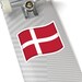 Denmark Flag Sticker | Danish Flag | Fun Sticker Decorations | Fun Gift | Laptop Stickers ...