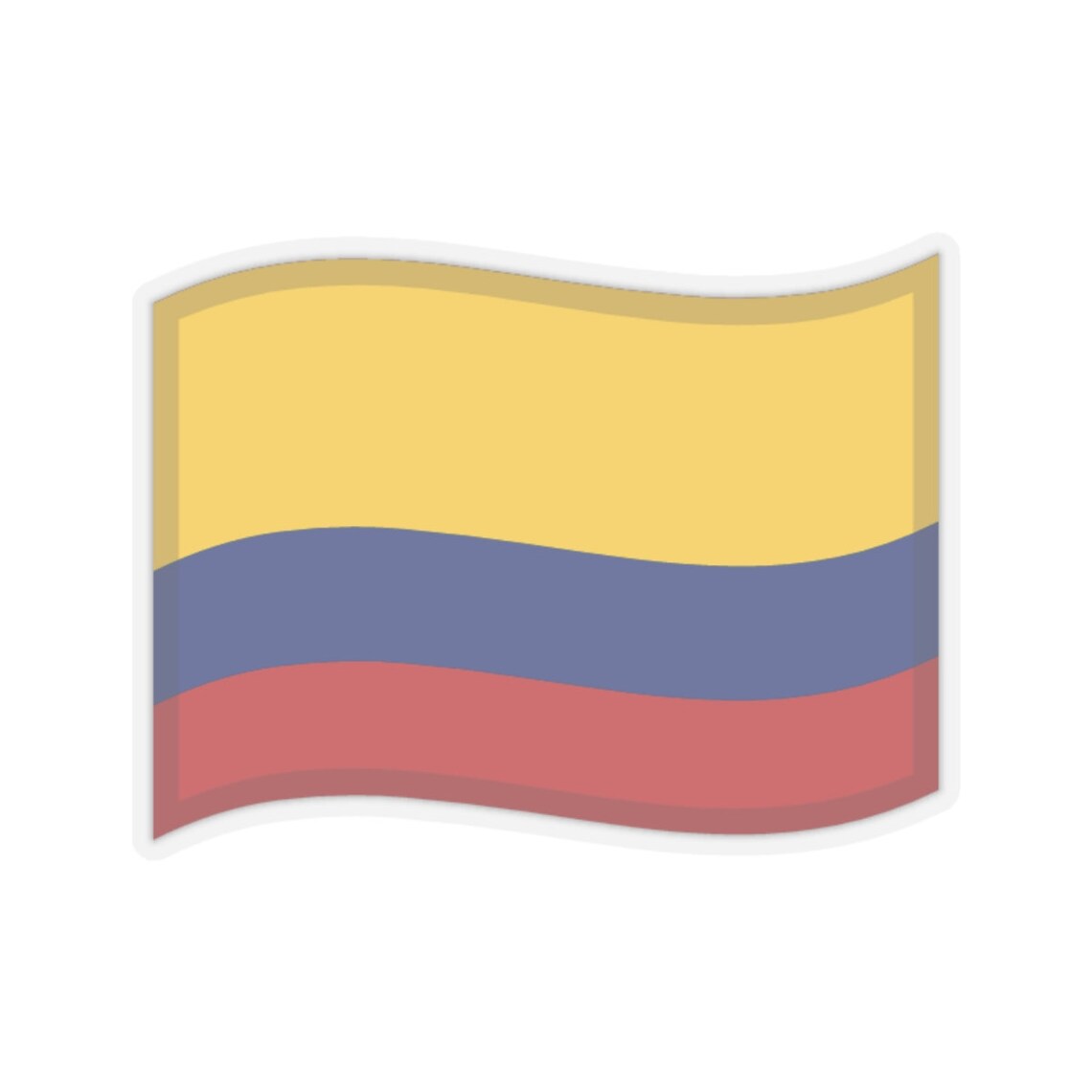 Colombian Flag Sticker| Colombia | Fun Sticker Decorations | Fun Gift ...