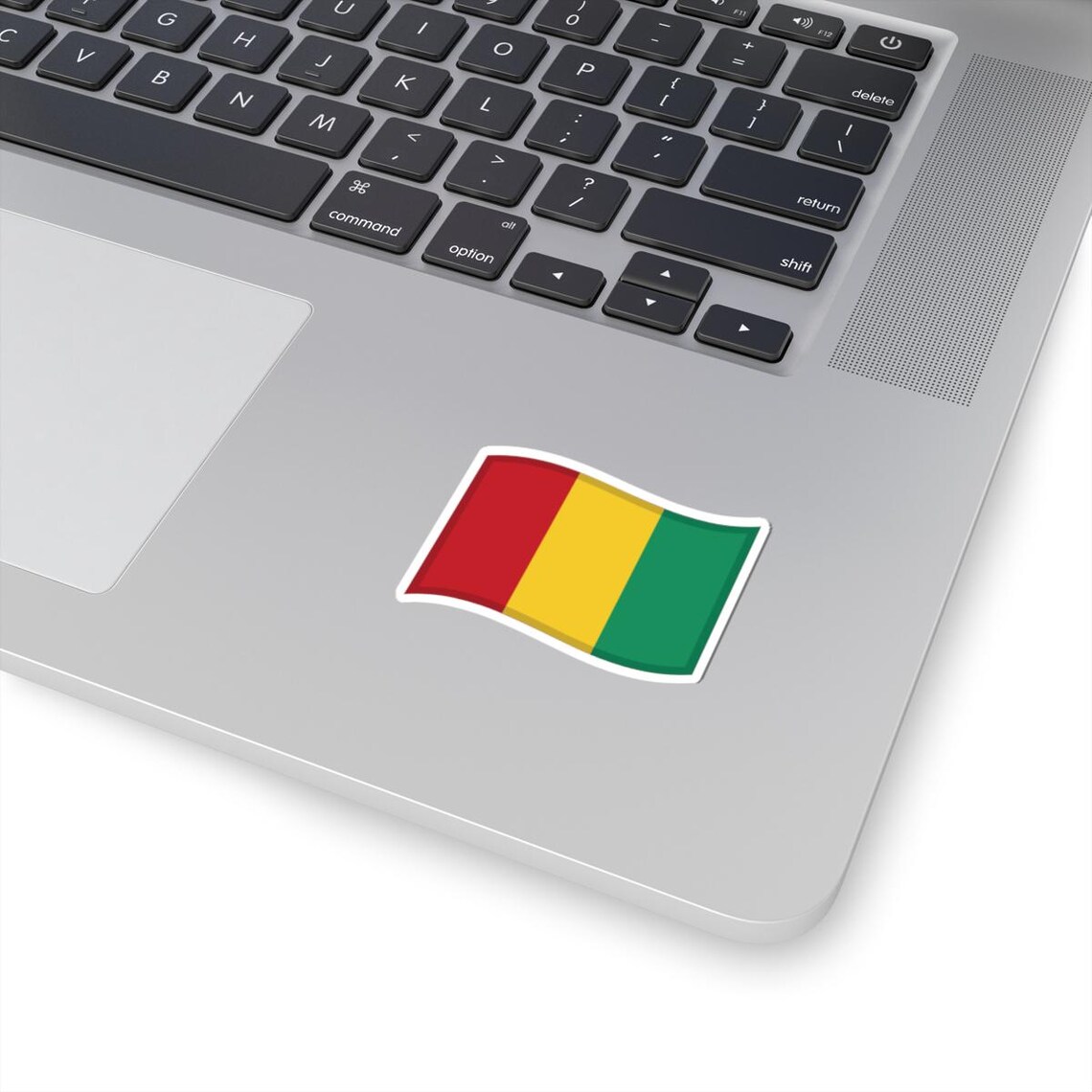 Guinea Flag Sticker | Fun Sticker Decoration | Fun Gift | Laptop ...