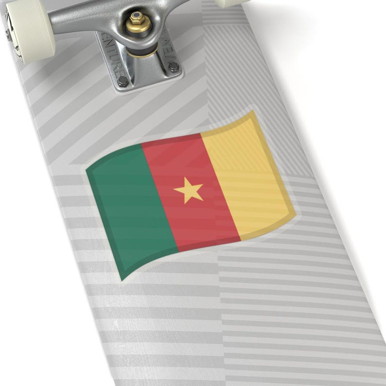 Cameroon Flag Sticker | Fun Sticker Decorations | Fun Gift | Laptop ...