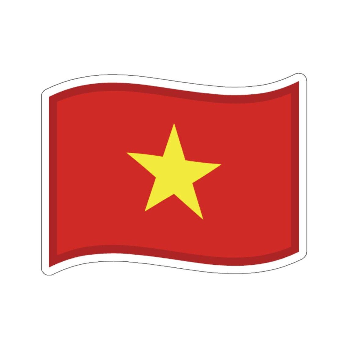 Vietnam Flag Sticker | Vietnamese Flag | Fun Sticker Decoration | Fun ...