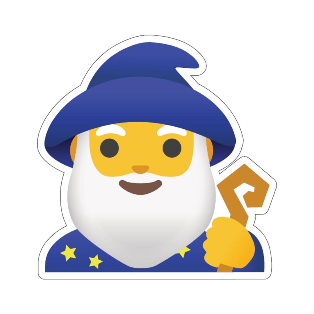 Wizard Sticker | Halloween Sticker | Sticker Decorations | Fun Gift ...