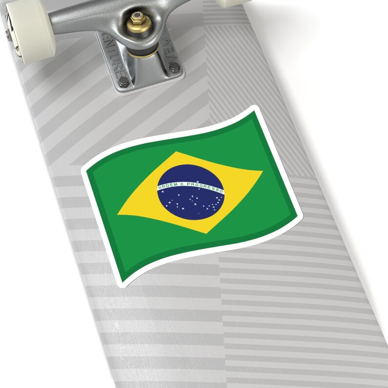 Brazilian Flag Sticker | Brazil Flag | Fun Sticker Decorations | Fun ...