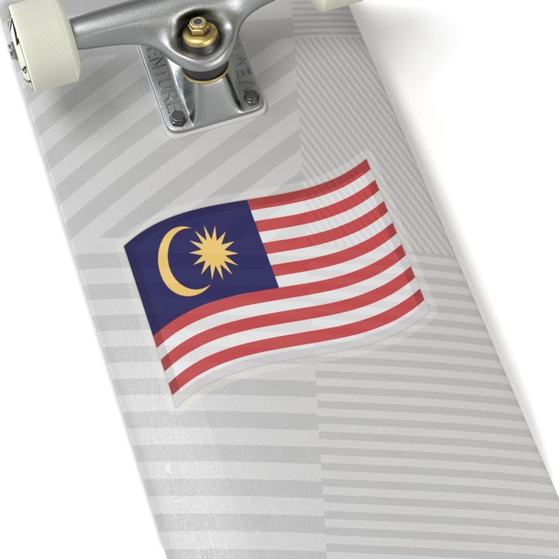 Malaysia Flag Sticker | Malaysian Flag | Fun Sticker Decoration | Fun ...