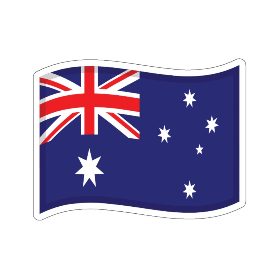Australian Flag Sticker | Ozzie Flag | Fun Sticker Decorations | Fun ...