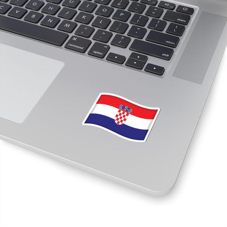 Croatia Flag Sticker | Croatian Flag | Fun Sticker Decorations | Fun ...