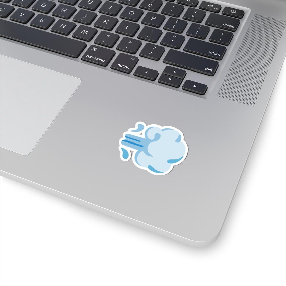 Dashing Emoji Sticker | Cloud Dust Sticker | Fun Sticker Decorations ...