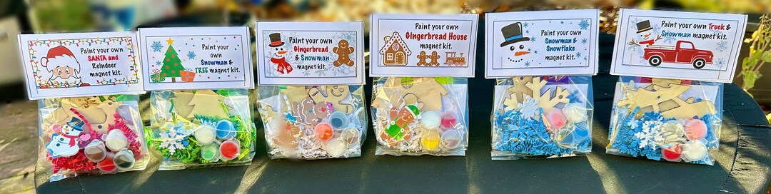 Paint Your Own, Paint Your Own, Christmas Tree. Snowman, Winter Crafts ...