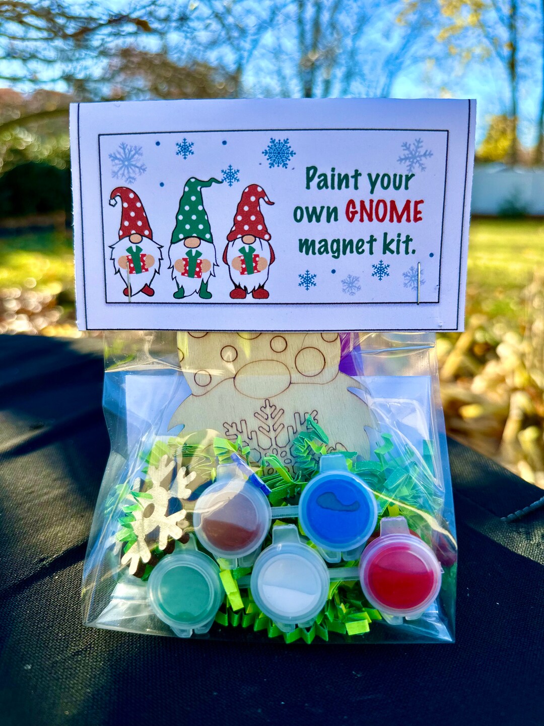 Paint Your Own, Student Gift, Gingerbread Man, Christmas Gnome, Gnome ...
