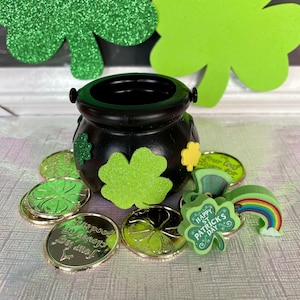 Leprechaun Pot, St. Patrick’s Day, Patty’s Day, Shamrock, Luck, St ...