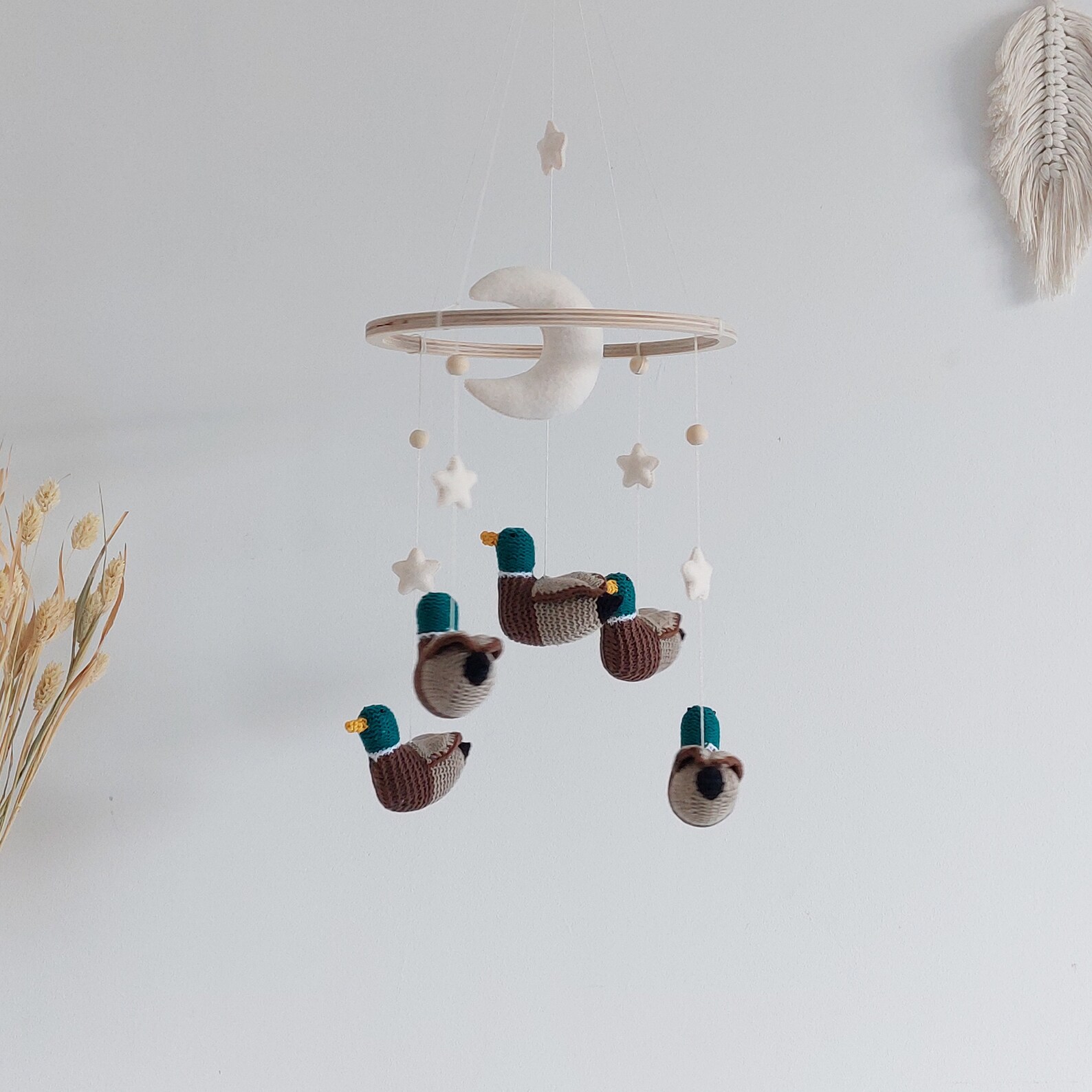 Ducks Baby Mobile, Hunt Nursery Mobile, River Theme Mobile - Etsy
