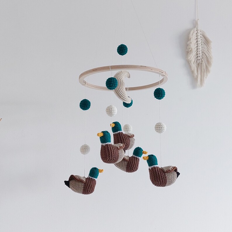 Ducks Baby Mobile, Hunt Nursery Mobile, River Theme Mobile - Etsy
