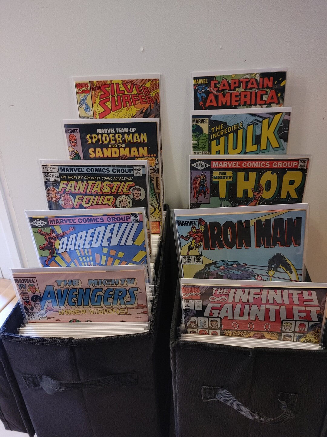 Vintage Marvel Comics Collection Starter Kit 10ct Bronze Modern Age ...