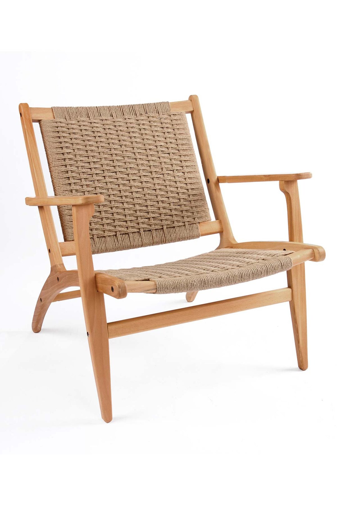WOOD NATURAL CHAIR | 100 % Handmade Garden Chair, Livingroom Wooden ...
