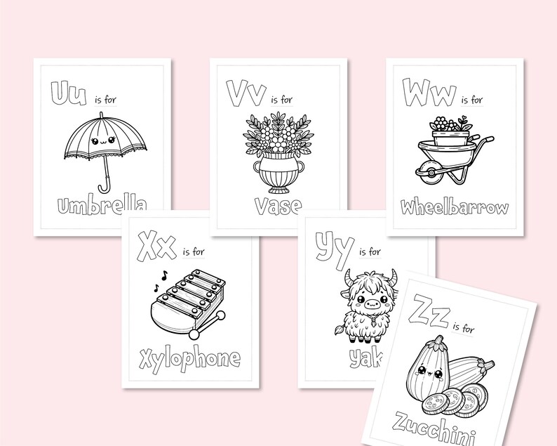 ABC Coloring Pages | Alphabet Coloring Sheets | 26 Printable Kids ...