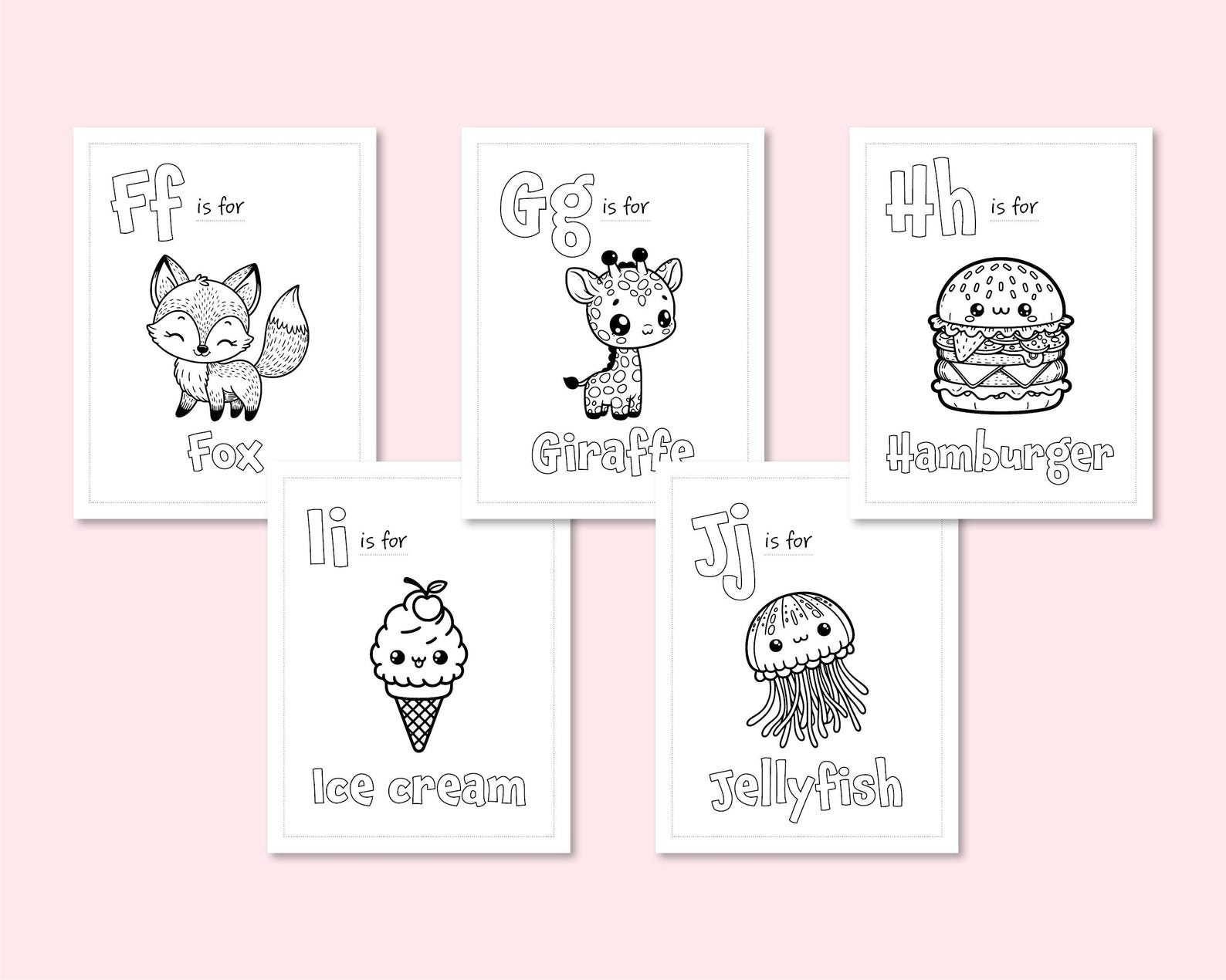 ABC Coloring Pages | Alphabet Coloring Sheets | 26 Printable Kids ...