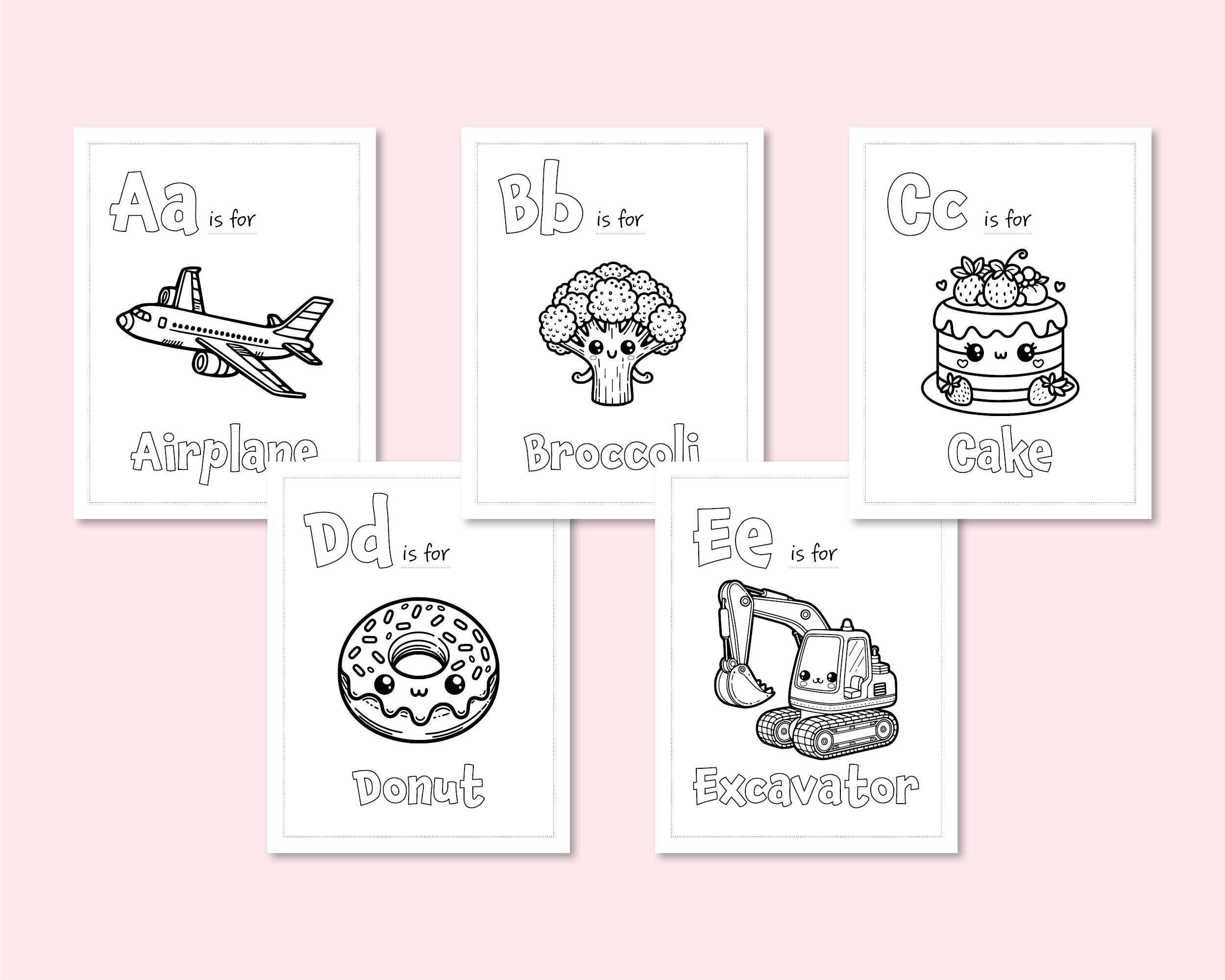 ABC Coloring Pages | Alphabet Coloring Sheets | 26 Printable Kids ...