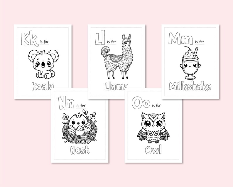 ABC Coloring Pages | Alphabet Coloring Sheets | 26 Printable Kids ...